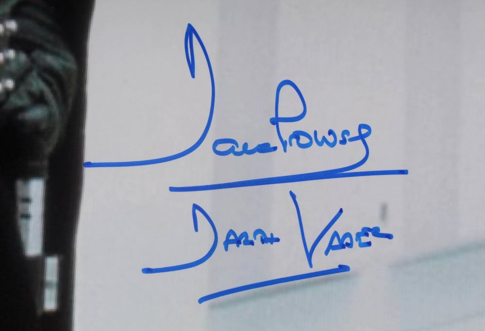 David Prowse Signed "Star Wars: The Empire Strikes Back" 16x20 Photo ...