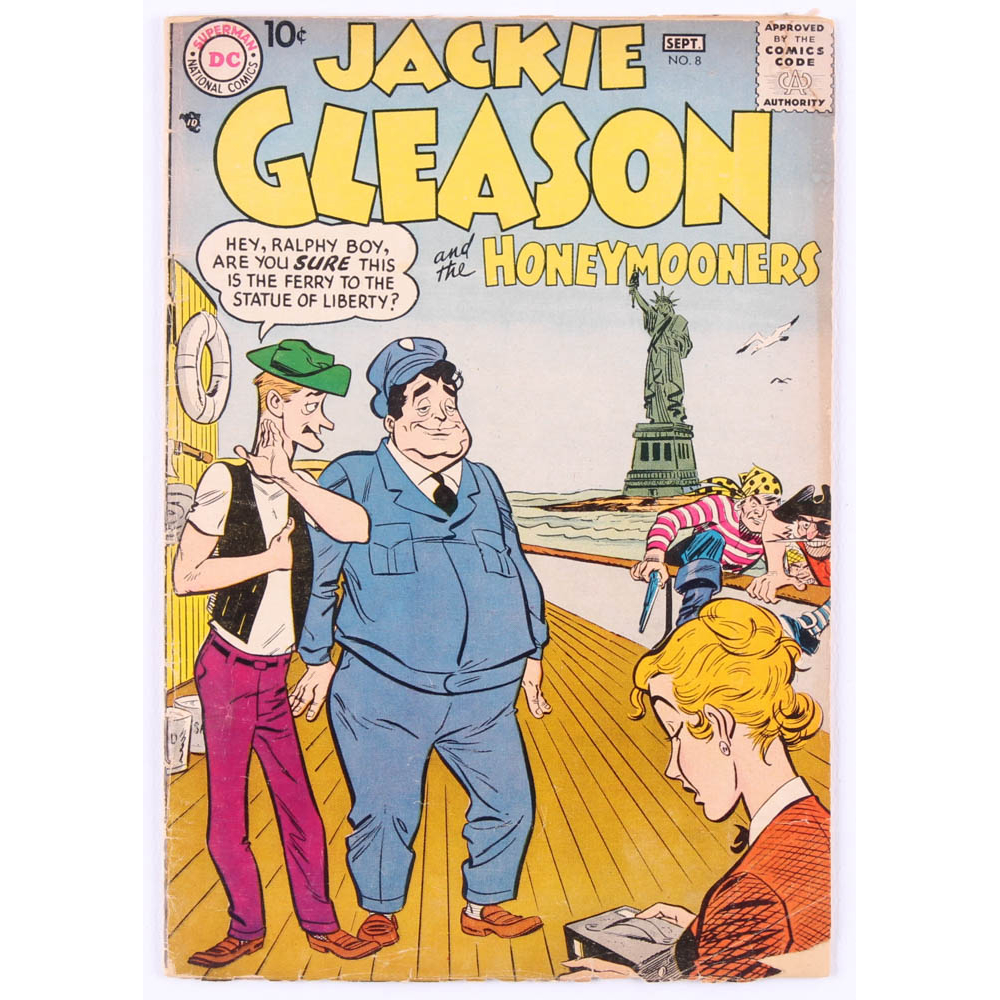 1956 "Jackie Gleason and The Honeymooners" Issue #8 DC Comic Book ...