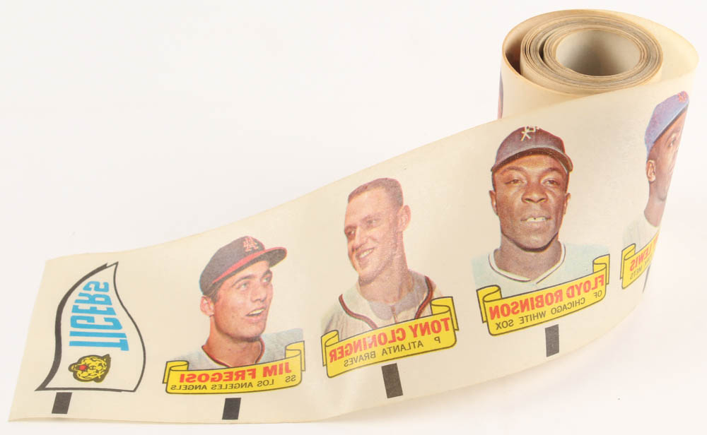 Uncut Sheets of (144) 1966 Topps Rub Offs | Pristine Auction