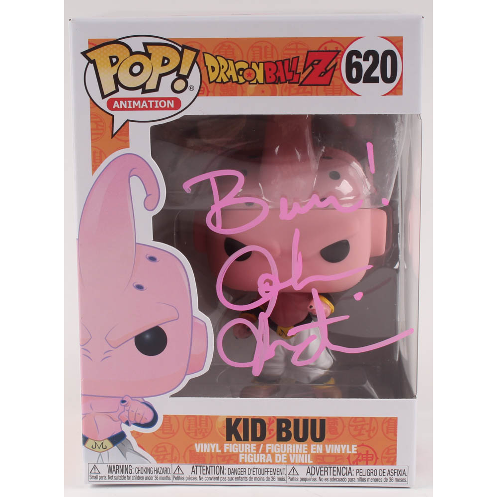 Josh Martin Signed "Dragon Ball Z" #620 Kid Buu Funko Pop! Vinyl Figure ...