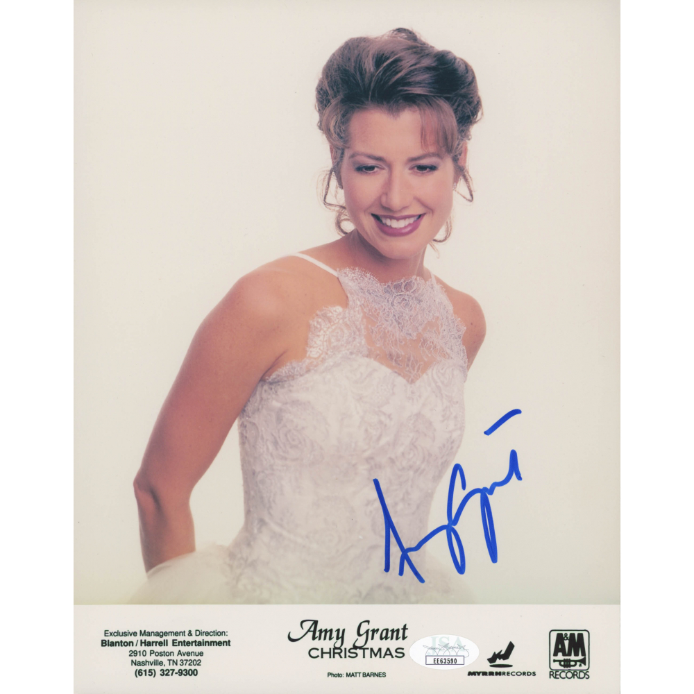 Amy Grant Signed 8x10 Photo (JSA COA) | Pristine Auction