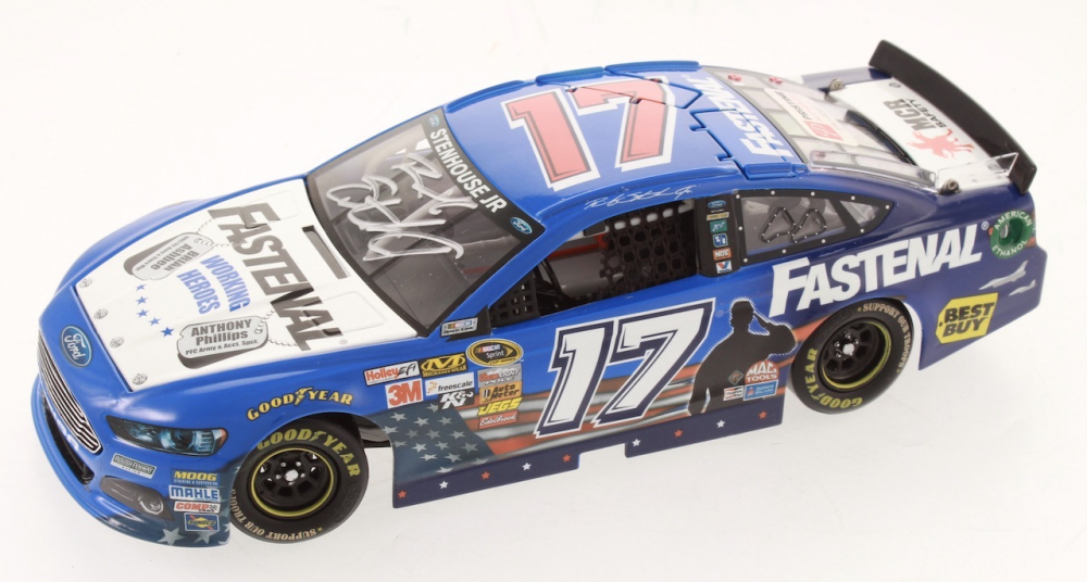 Ricky Stenhouse Jr. Signed NASCAR #17 "Fastenal Heroes Hired Here" 2013 ...