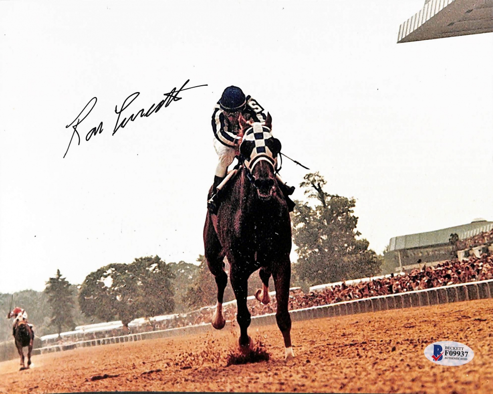 Ron Turcotte Signed 8x10 Photo (Beckett COA) | Pristine Auction