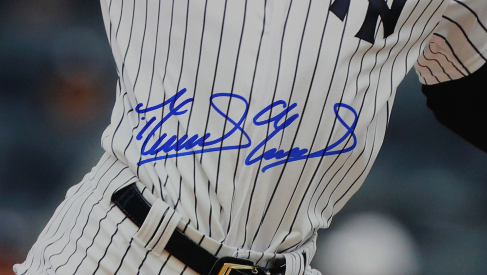 Domingo German Signed Yankees 16x20 Photo (JSA COA) | Pristine Auction