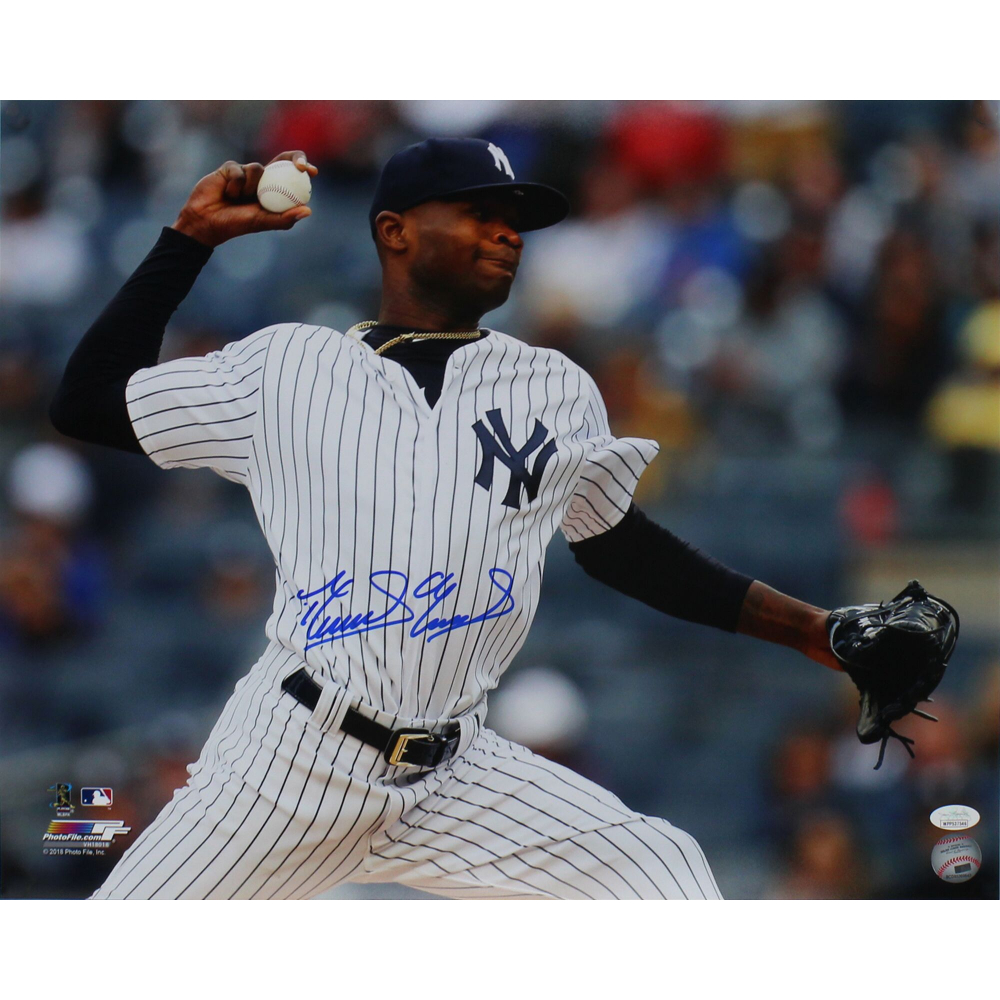 Domingo German Signed Yankees 16x20 Photo (JSA COA) | Pristine Auction