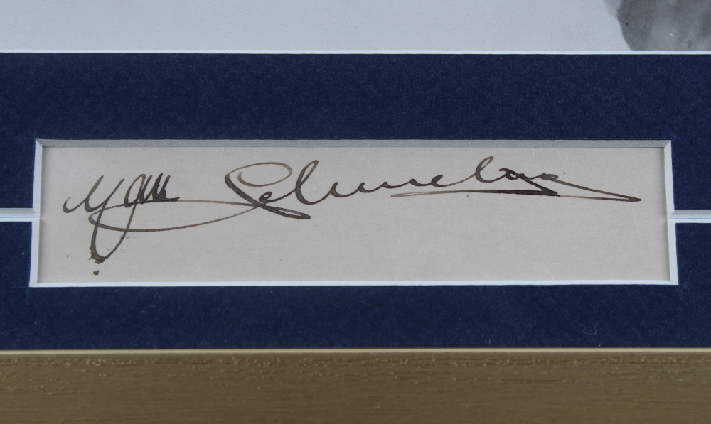 Max Schmeling Signed 20x25 Custom Framed Cut Display with 1940 Original ...