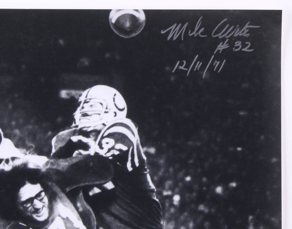 Mike Curtis Signed Colts 16x20 Photo Inscribed "12 / 11 / 71" (JSA COA ...