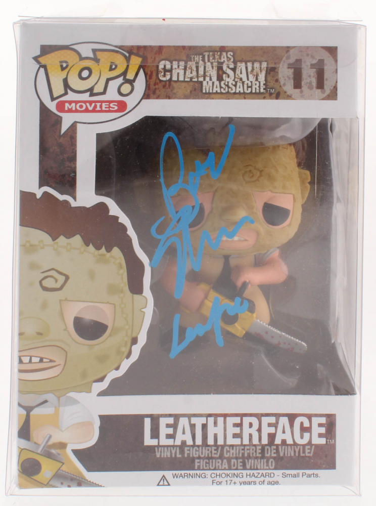 Bob Elmore Signed "The Texas Chain Saw Massacre" #11 Leatherface Funko ...