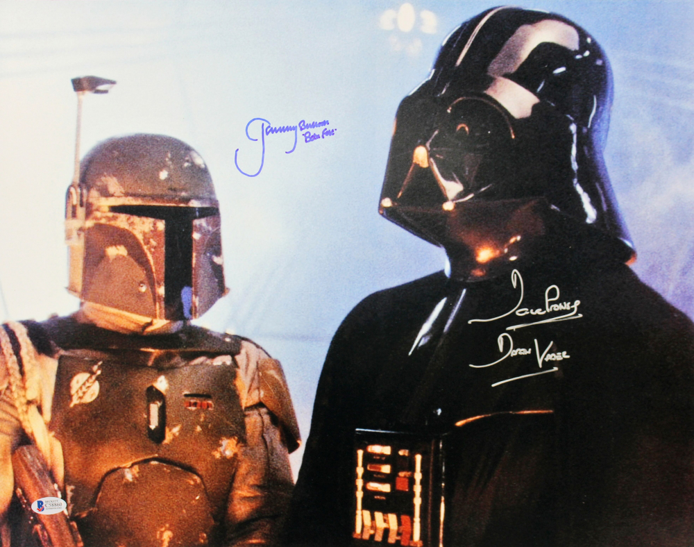 David Prowse & Jeremy Bulloch Signed "Star Wars: The Empire Strikes ...