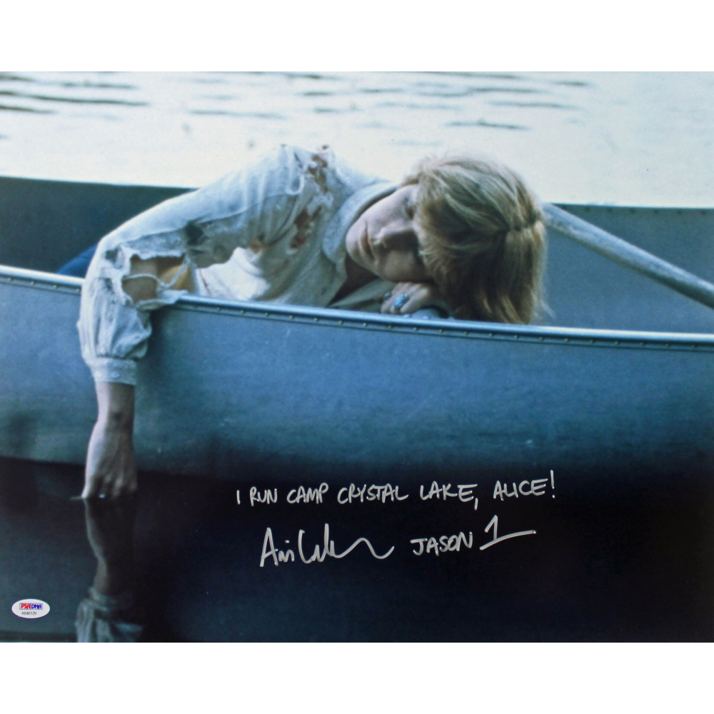 Ari Lehman Signed "Friday the 13th" 16x20 Photo Inscribed "I Run Camp ...