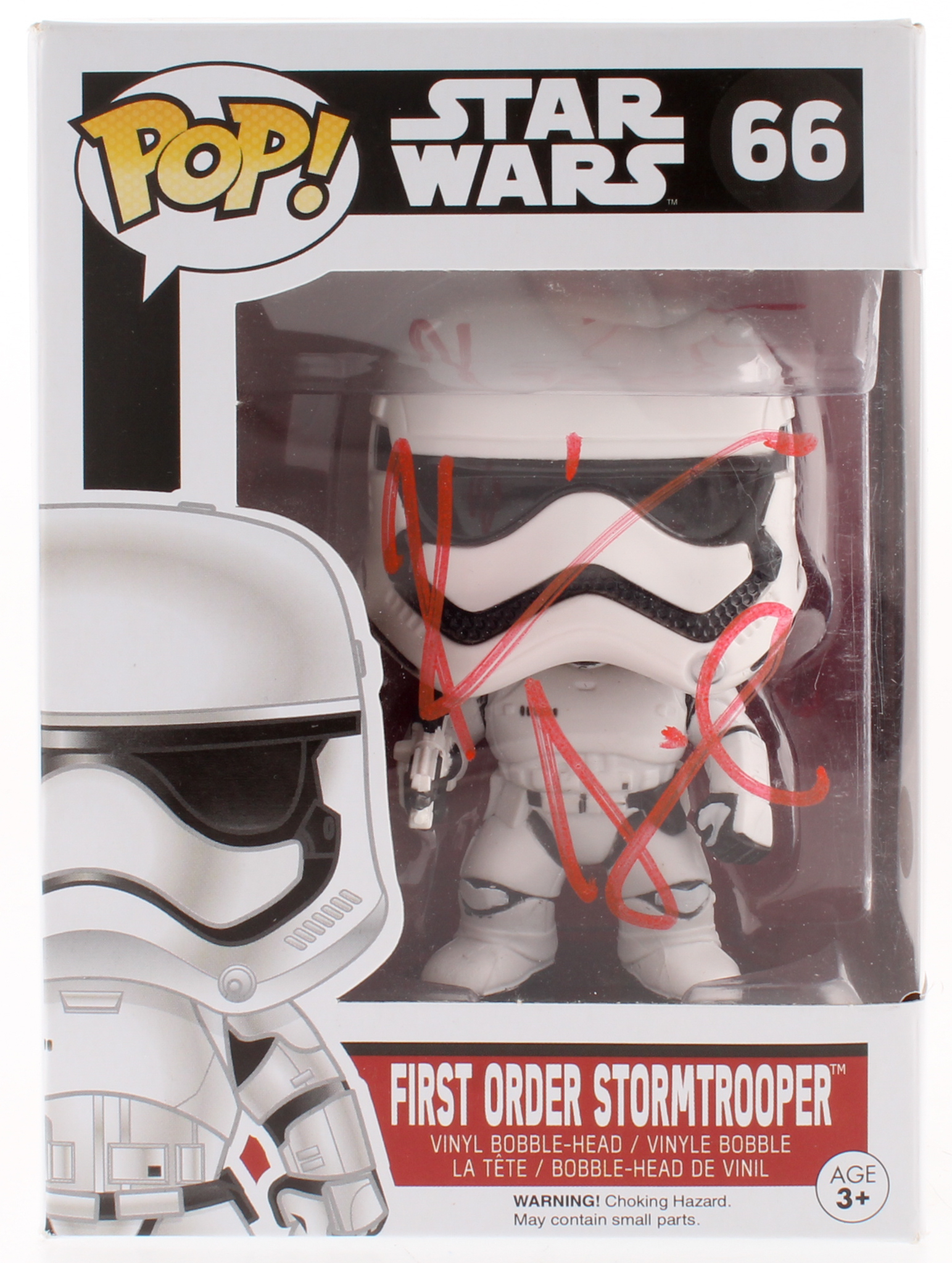 Kevin Smith Signed "Star Wars" #66 First Order Stormtrooper Funko Pop ...
