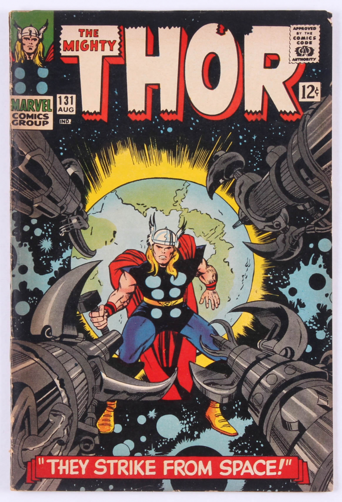 1966 "The Mighty Thor" #131 Marvel Comic Book | Pristine Auction