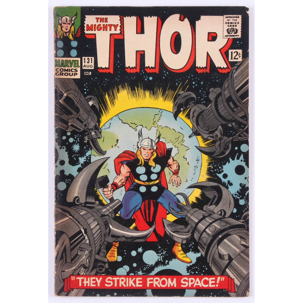 1966 "The Mighty Thor" #131 Marvel Comic Book | Pristine Auction