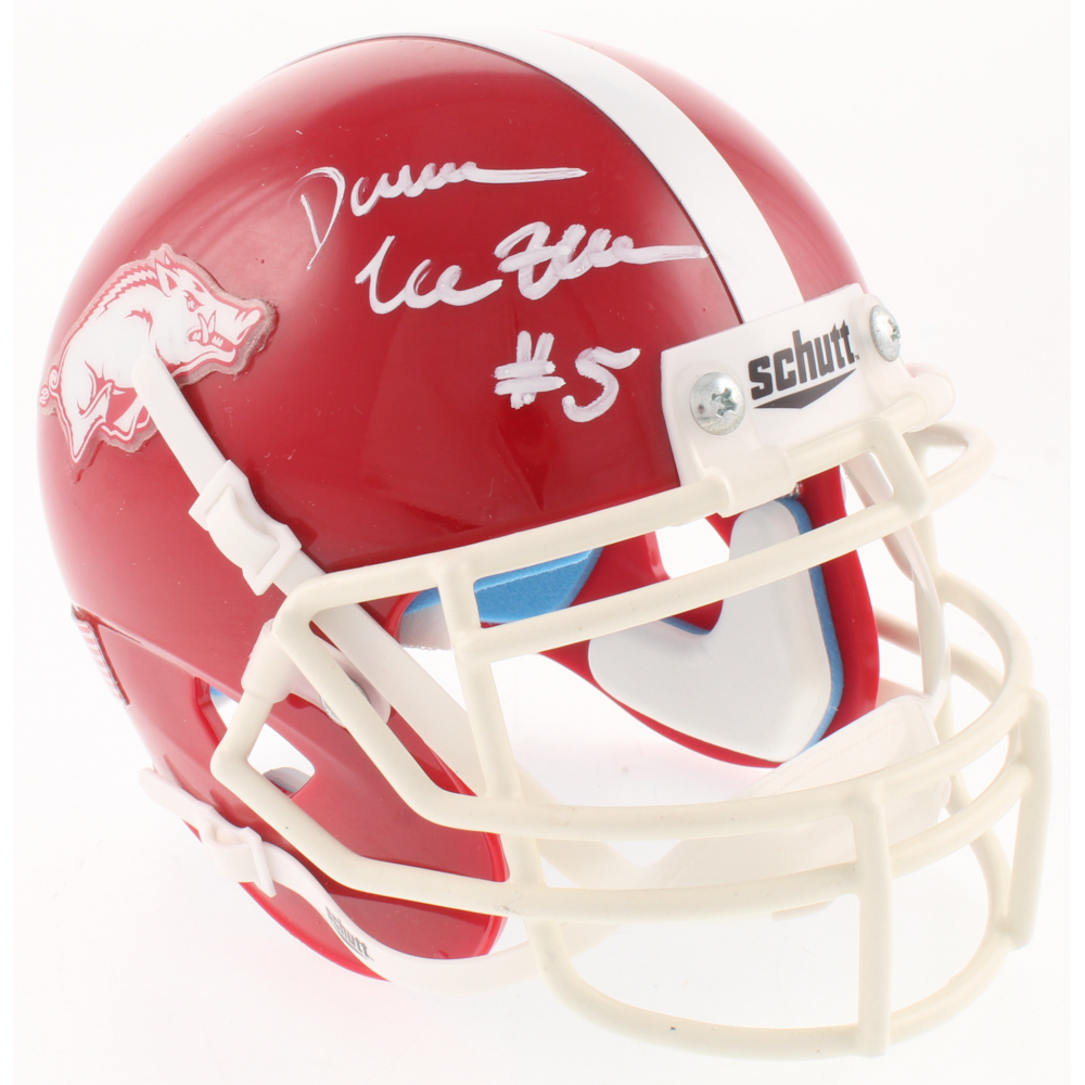 Darren McFadden Signed Arkansas Razorbacks Mini-Helmet (Beckett COA ...