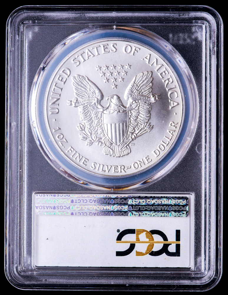 1991 American Silver Eagle $1 One Dollar Coin (PCGS MS69) | Pristine Auction