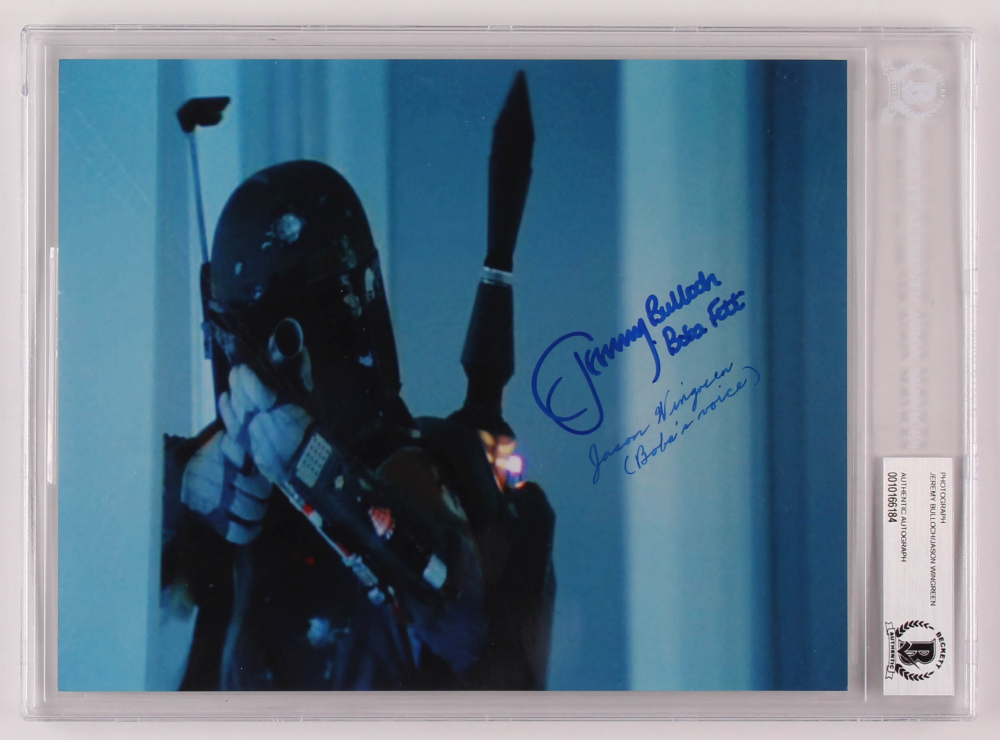 Jeremy Bulloch & Jason Wingreen Signed "Star Wars: The Empire Strikes ...