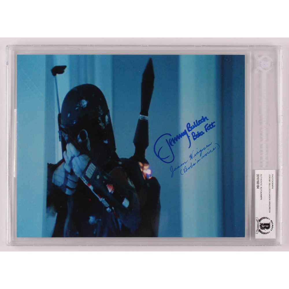 Jeremy Bulloch & Jason Wingreen Signed "Star Wars: The Empire Strikes ...