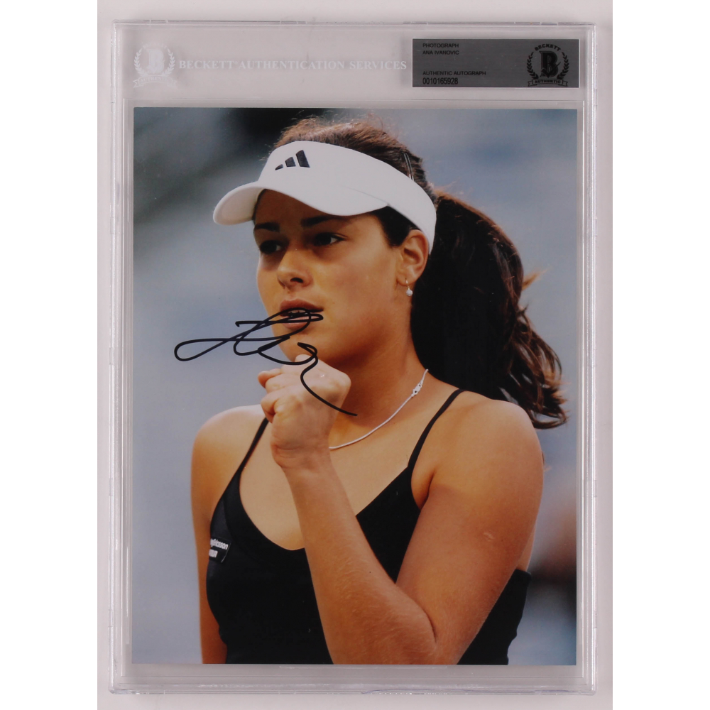 Ana Ivanovic Signed 8x10 Photo (BGS) | Pristine Auction