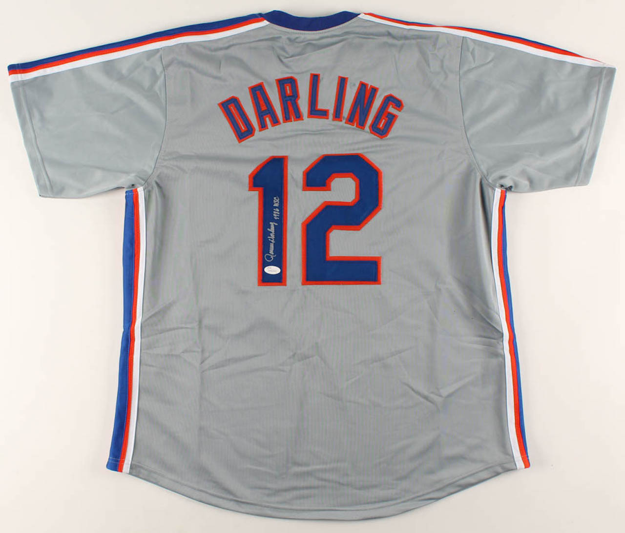 Ron Darling Signed Jersey Inscribed "1986 WSC" (JSA COA) | Pristine Auction