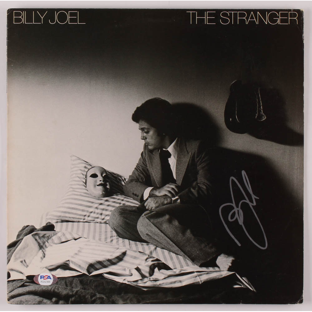 Billy Joel Signed "The Stranger" Vinyl Record Album Cover (PSA COA ...