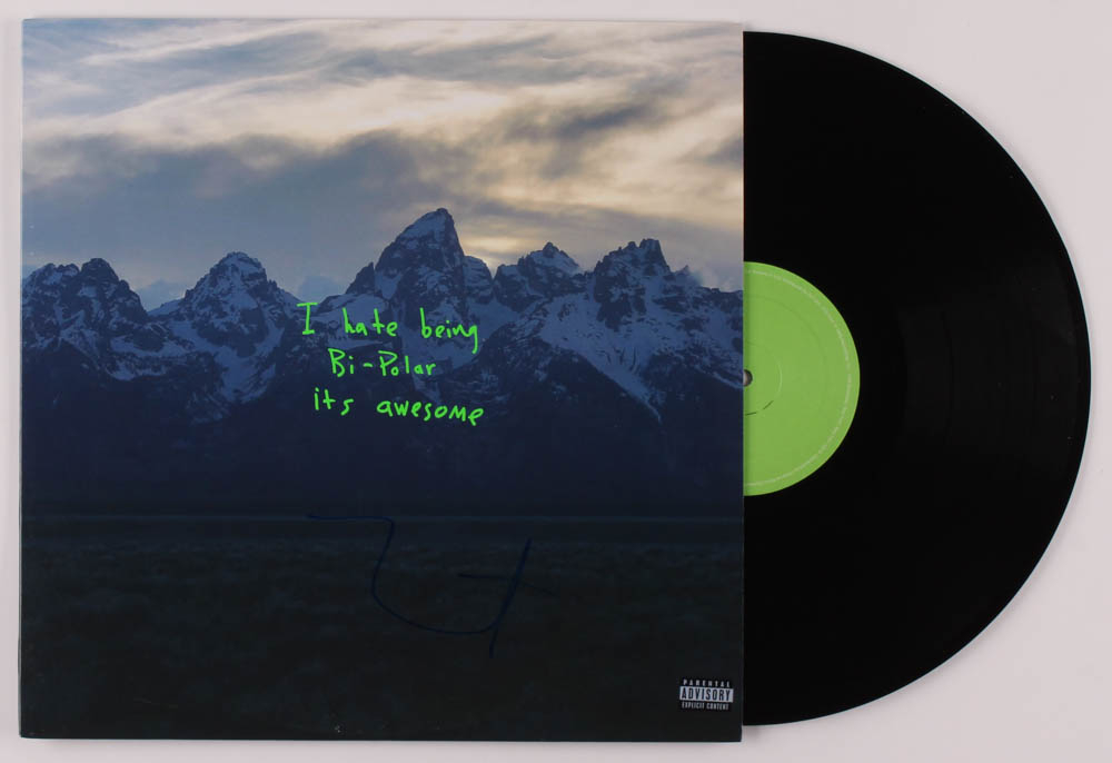Kanye West Signed "Ye" Vinyl Record Album Cover (PSA COA) | Pristine ...