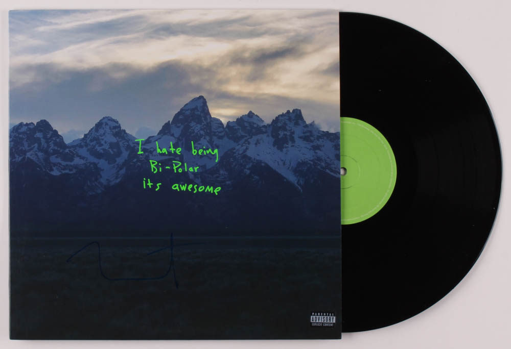 Kanye West Signed "Ye" Vinyl Record Album Cover (PSA COA) | Barnebys