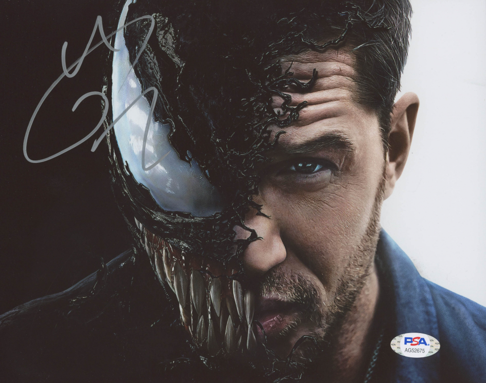 Tom Hardy Signed "Venom" 8x10 Photo (PSA COA) | Pristine Auction