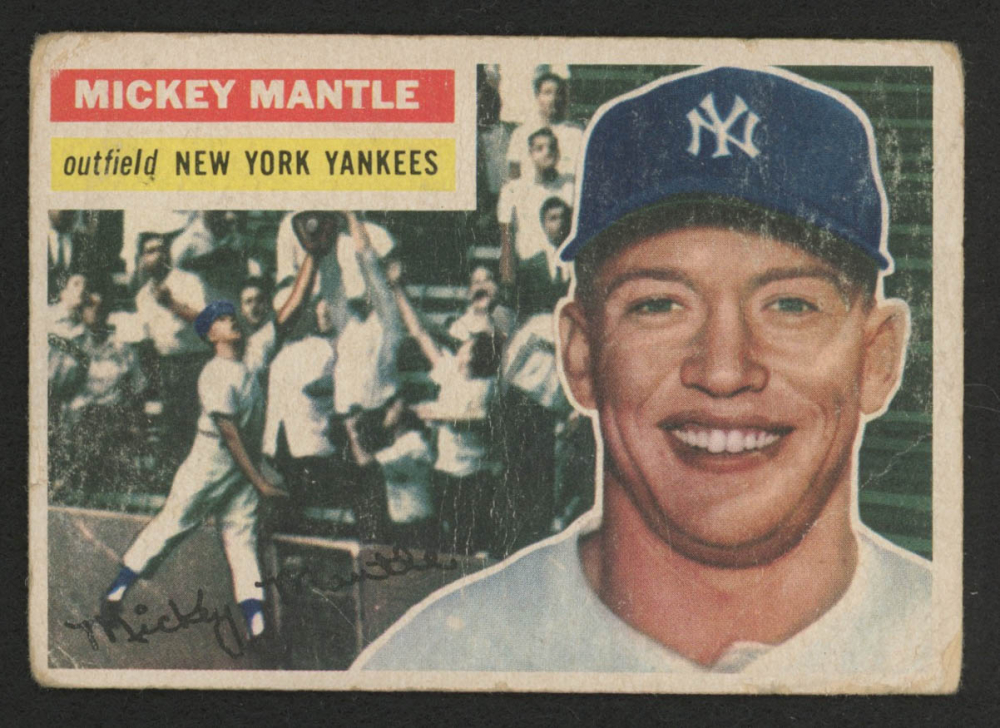 Mickey Mantle 1956 Topps #135 | Pristine Auction