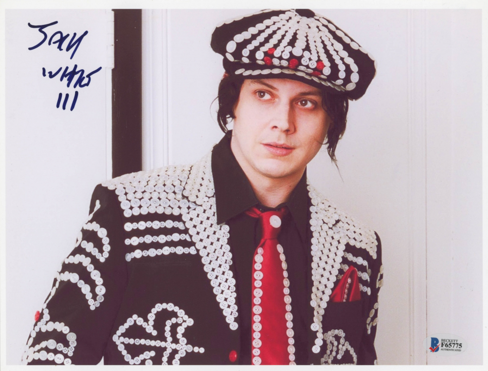 Jack White Signed 8x10 Photo with Inscription (Beckett COA) | Pristine ...