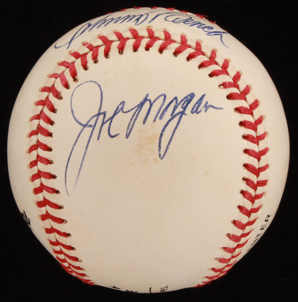 Johnny Bench & Joe Morgan Signed ONL Baseball (JSA COA) | Pristine Auction