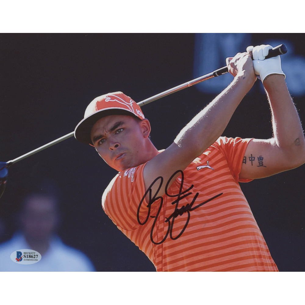 Rickie Fowler Signed 8x10 Photo (Beckett COA) | Pristine Auction
