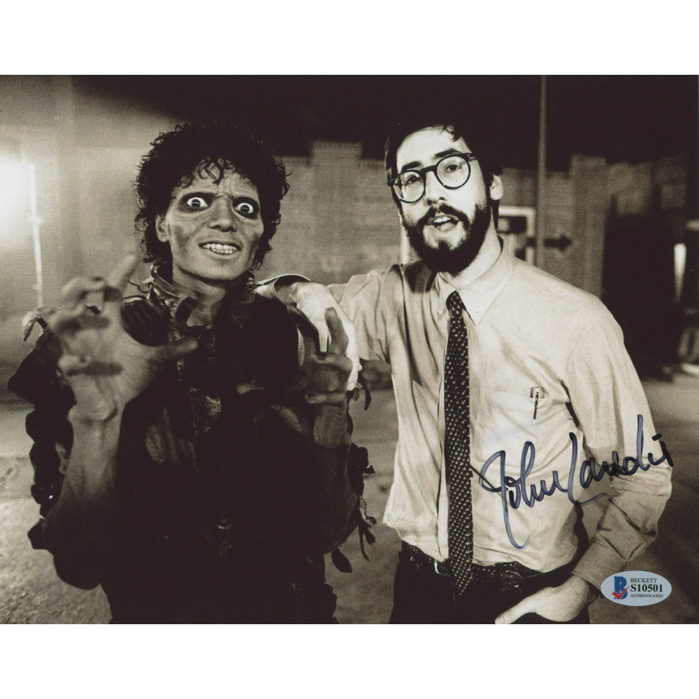 John Landis Signed "Thriller" 8x10 Photo (Beckett COA) | Pristine Auction