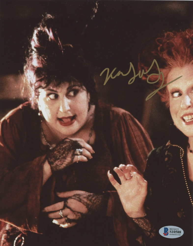 Kathy Najimy Signed "Hocus Pocus" 8x10 Photo (Beckett COA) | Pristine ...