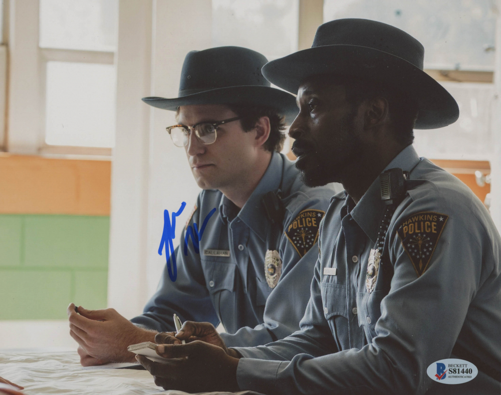 John Paul Reynolds Signed "Stranger Things" 8x10 Photo (Beckett COA ...