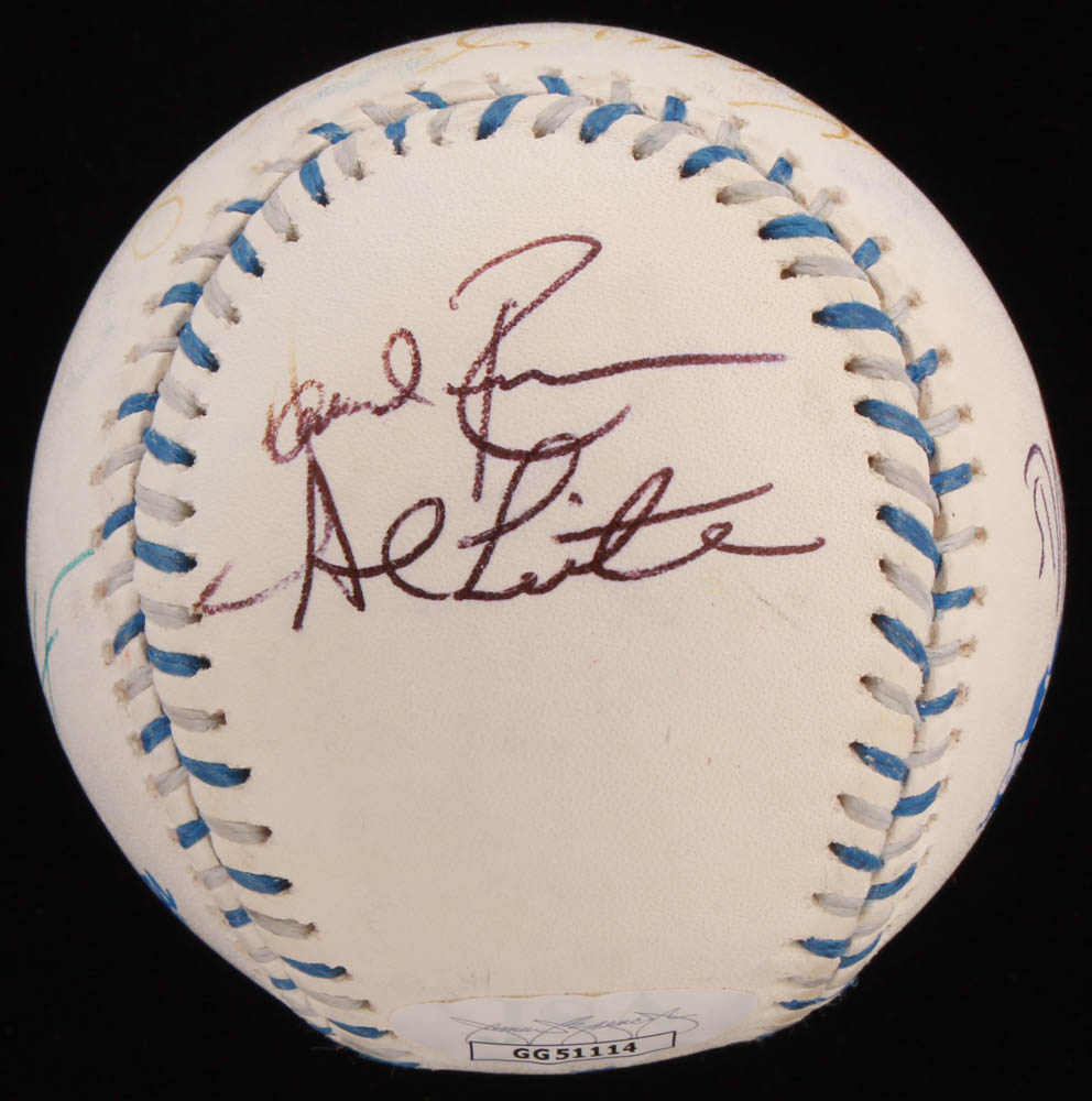 2012 All-Star Game Baseball Signed By (8) With Clayton Kershaw, Sean Casey, John Mayberry, Al ...