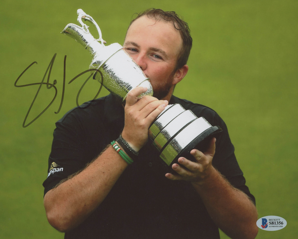 Shane Lowry Signed 8x10 Photo (Beckett COA) | Pristine Auction