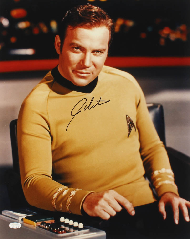 William Shatner Signed "Star Trek" 16x20 Photo (JSA COA) | Pristine Auction