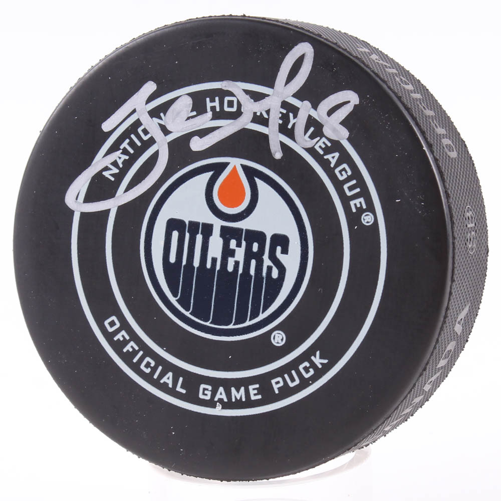 James Neal Signed Oilers Logo Hockey Puck (PSA COA) | Pristine Auction