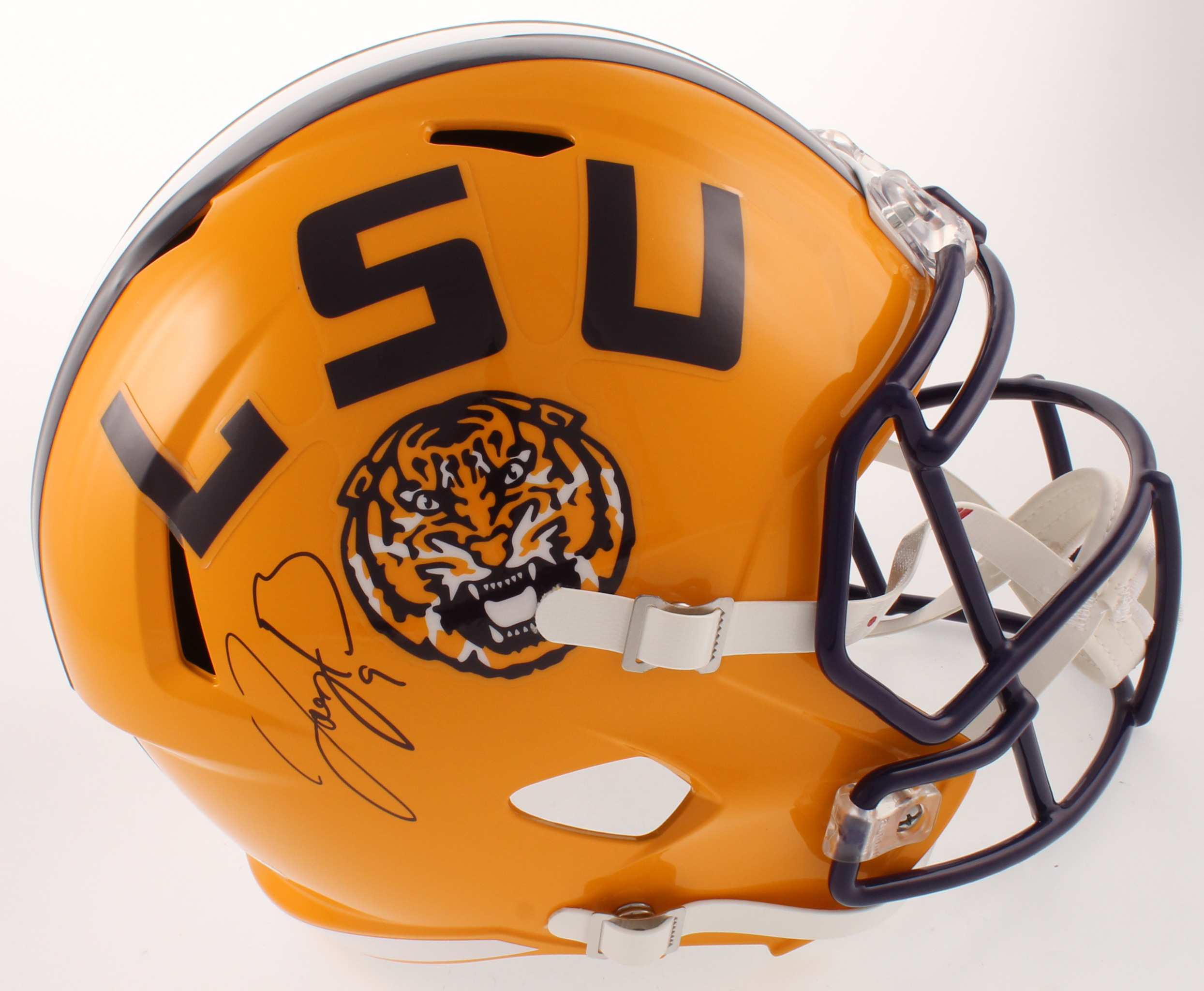 Joe Burrow Signed LSU Tigers Full-Size Speed Helmet (PSA COA ...