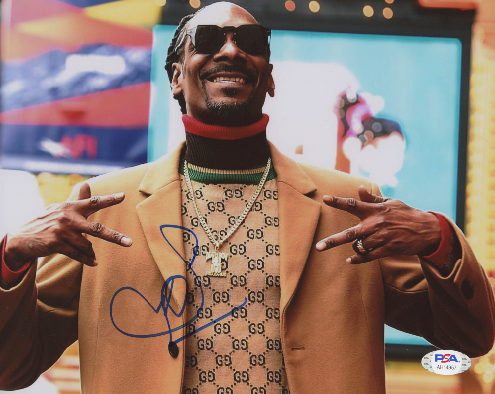 Snoop Dogg Signed 8x10 Photo (PSA COA) | Pristine Auction