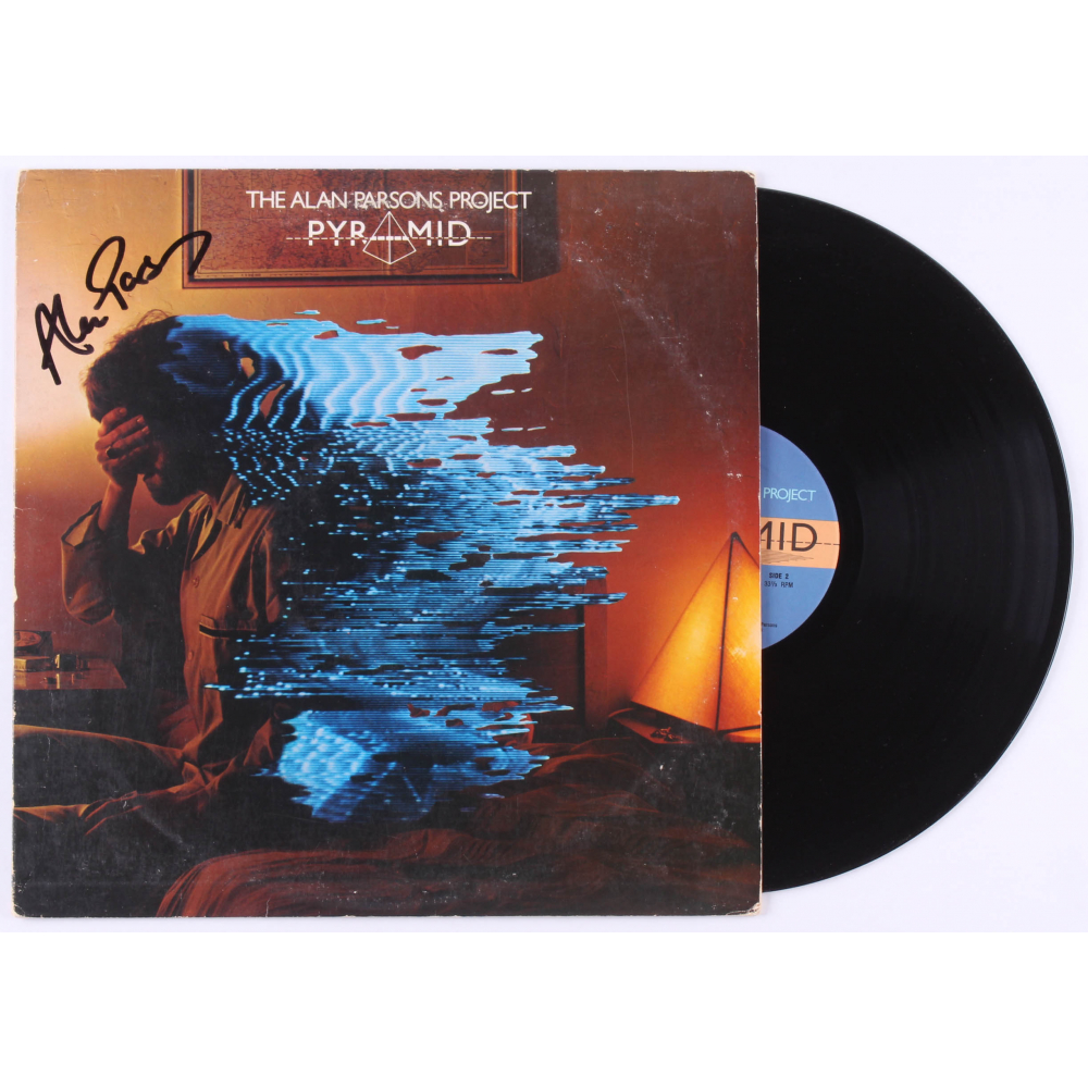 Alan Parsons Signed The Alan Parsons Project "Pyramid" Vinyl Record ...