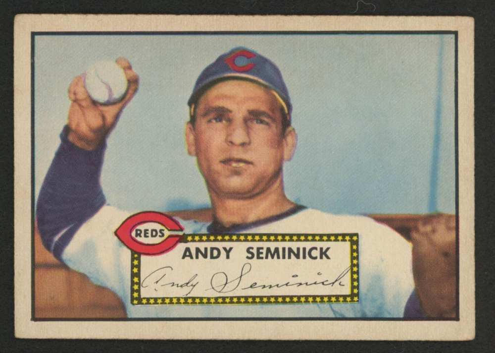 Andy Seminick 1952 Topps #297 SP | Pristine Auction