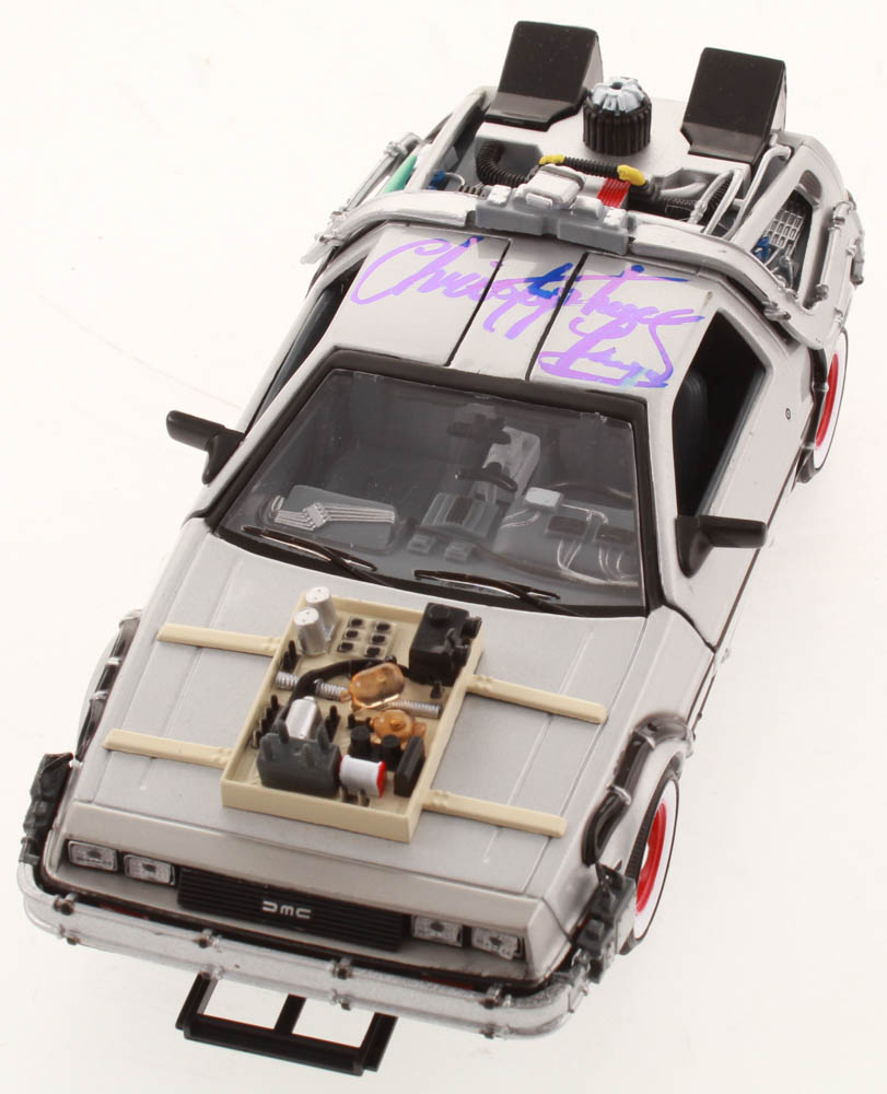 Christopher Lloyd Signed "Back to the Future Part III" DeLorean Time ...
