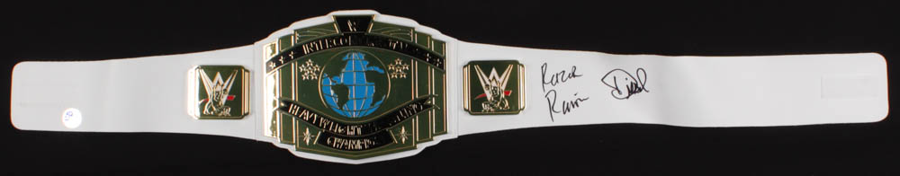 Razor Ramon & Diesel Signed WWE Intercontinental World Heavyweight ...