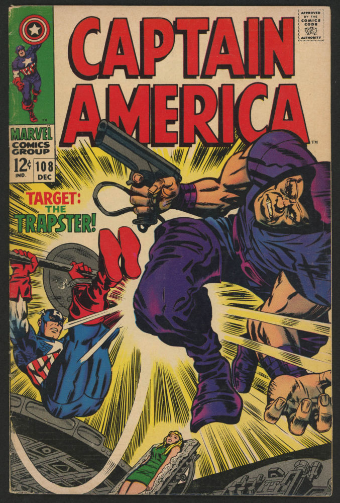 1968 "Captain America" Issue #108 Marvel Comic Book | Pristine Auction