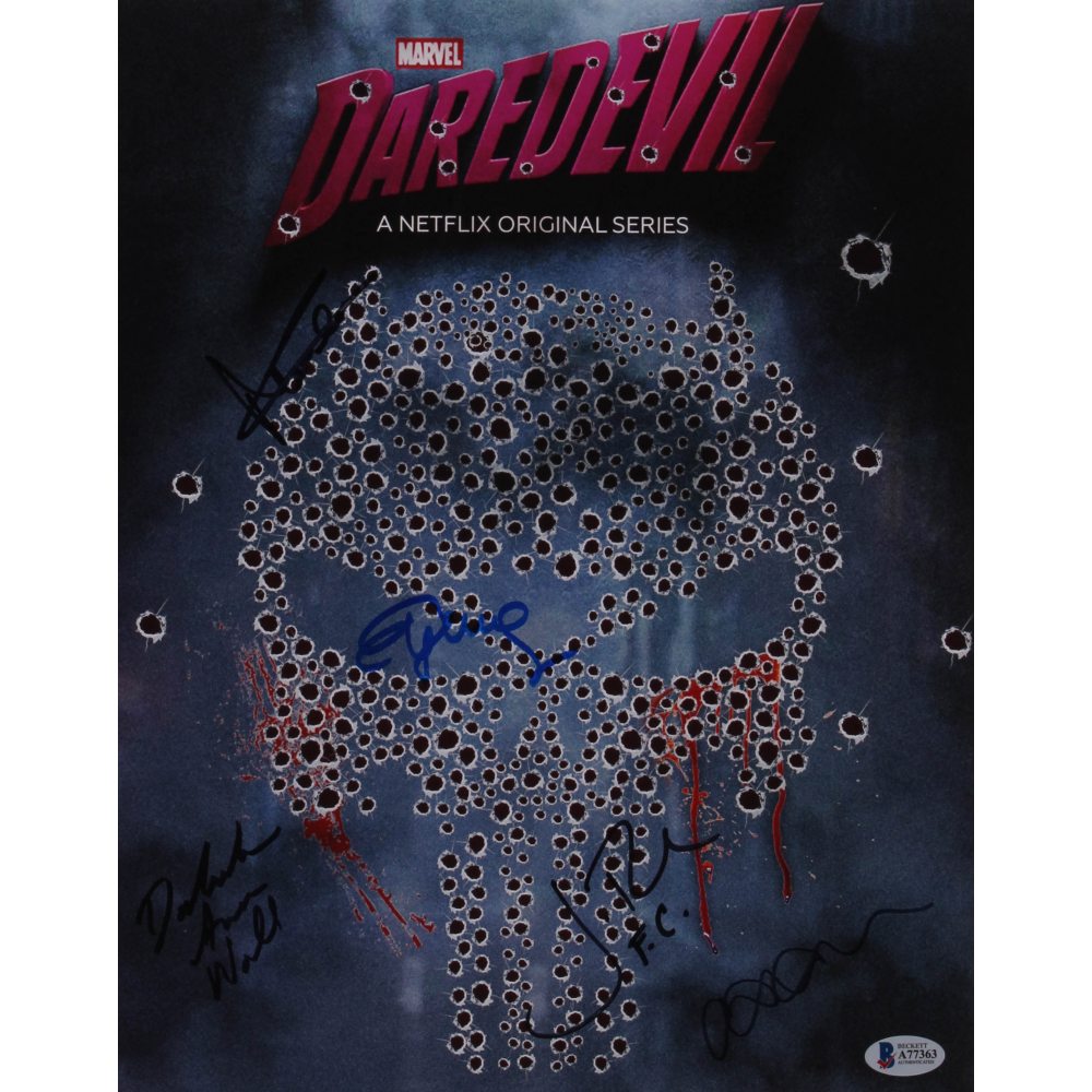 "Daredevil" 11x14 Photo Cast-Signed by (5) with Charlie Cox, Jon ...