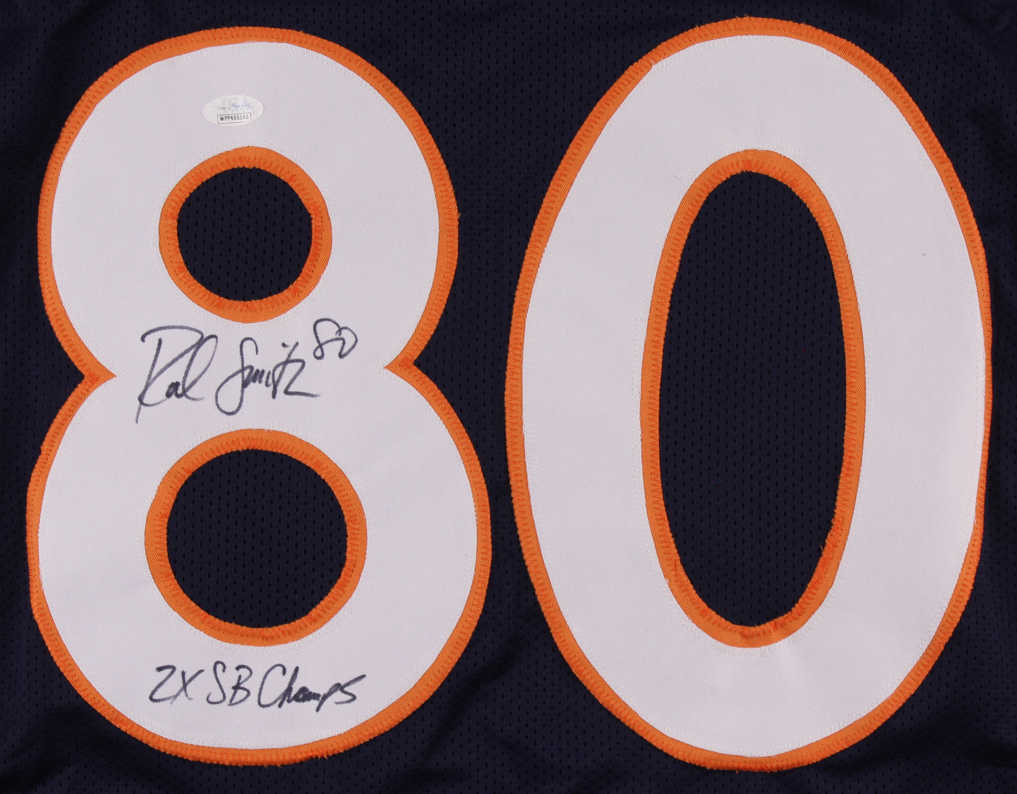 Rod Smith Signed Jersey Inscribed "2x SB Champs" (JSA COA) | Pristine ...