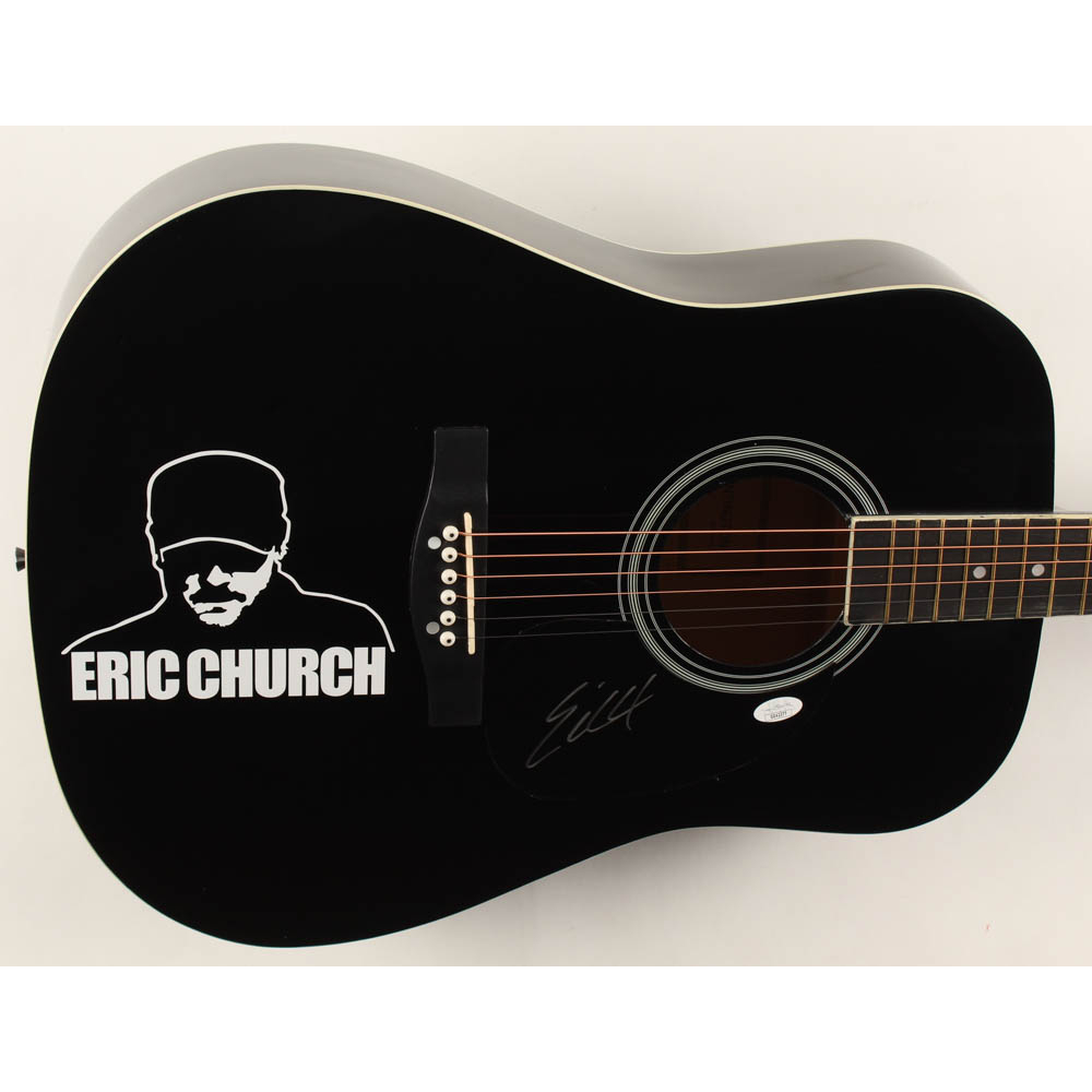 Eric Church Signed 38" Acoustic Guitar (JSA COA) | Pristine Auction