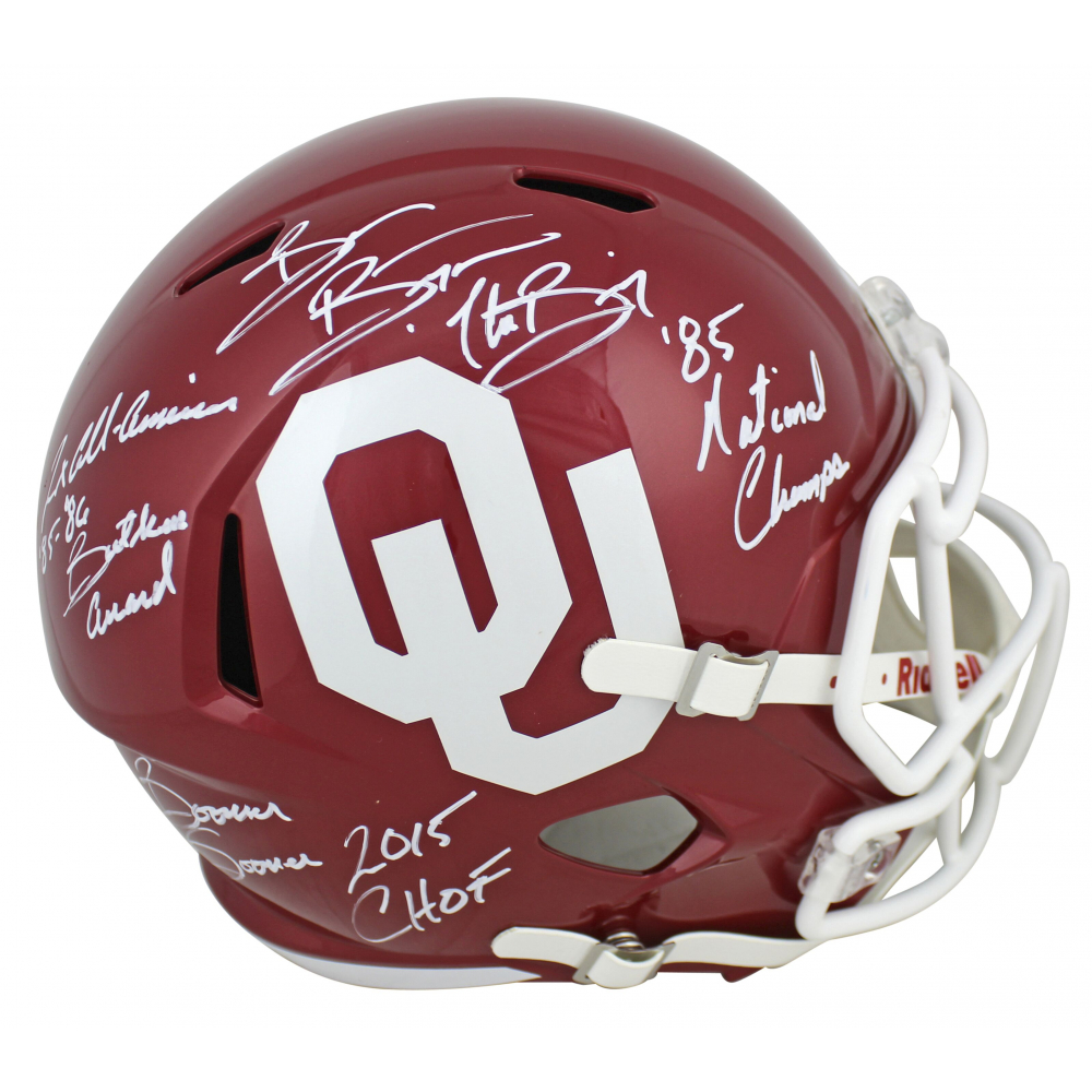 Brian Bosworth Signed Oklahoma Sooners Full-Size Speed Helmet with ...