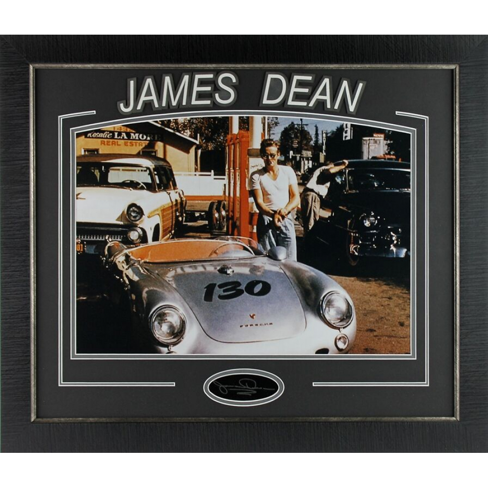 James Dean 24x28 Custom Framed Photo Display | Pristine Auction